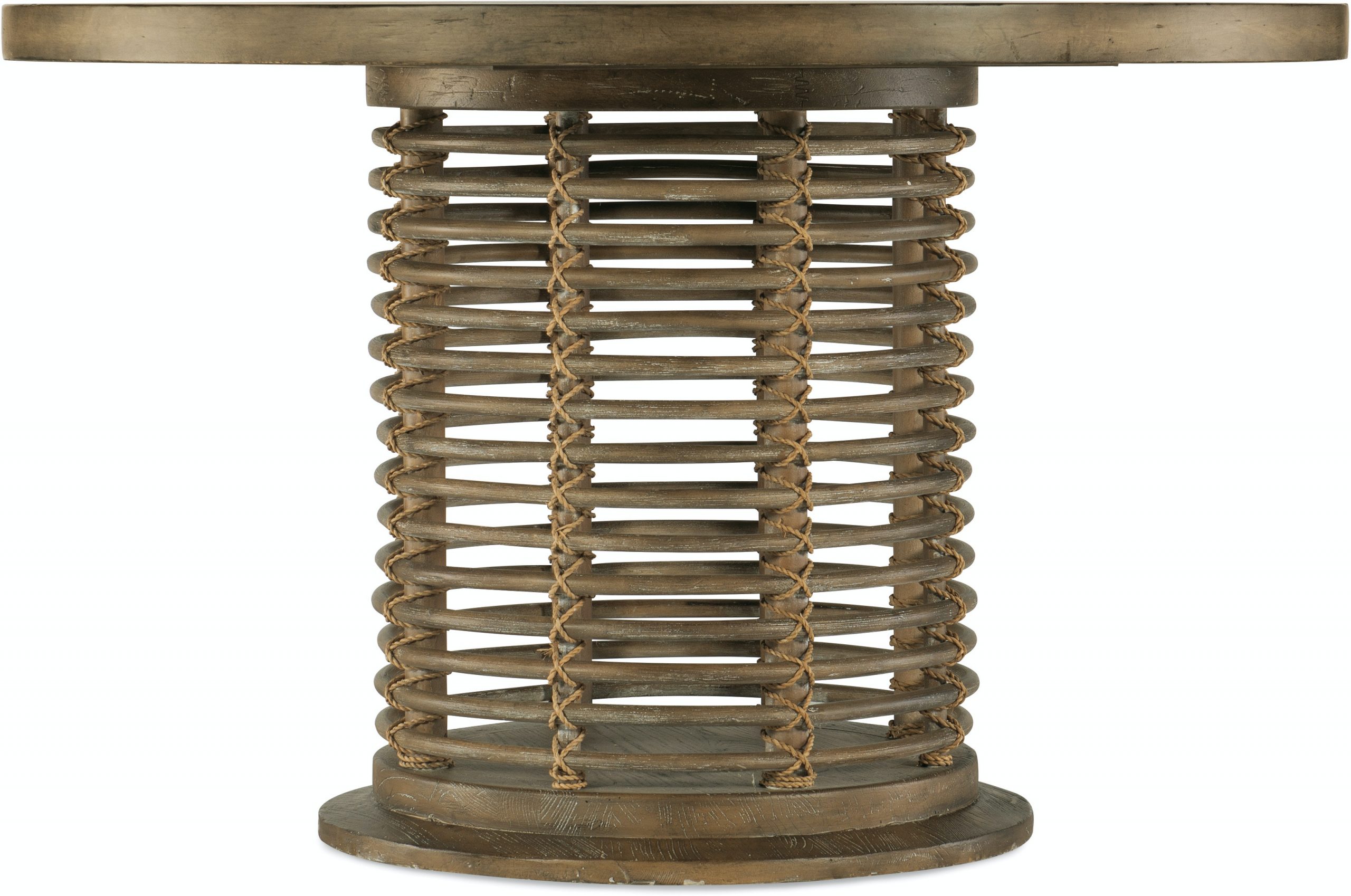 Sundance Rattan round dining table - Globe Imports